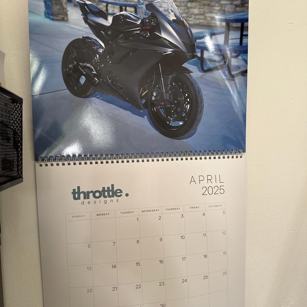 Ultimate 2025 Sportbike Motorcycle Experience Calendar V4 - Etsy