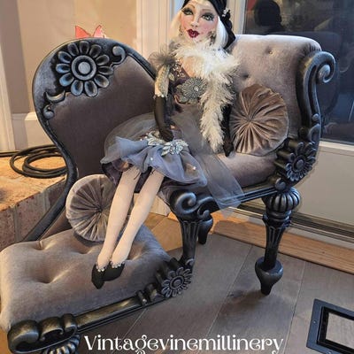 Long Black Hair Monique Doll Wig, raven Style Black Hair for Dolls - Etsy