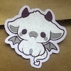 Kawaii Pumpkin Cow Matte Vinyl Sticker Stickers Fall Autumn Cute Decal ...