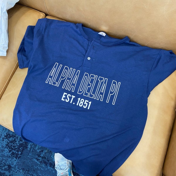 Custom Alpha Xi Delta Comfort Colors Sweatshirt Sorority Merch and ...