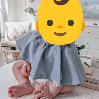 Muslin Baby Bibs /organic Cotton Baby Bibs / Baby Bibs /6 Layer Muslin ...