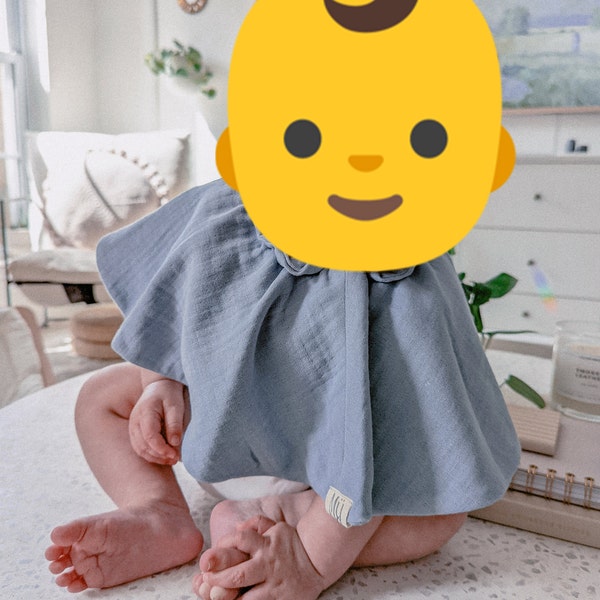 Muslin Baby Bibs /organic Cotton Baby Bibs / Baby Bibs /6 Layer Muslin ...