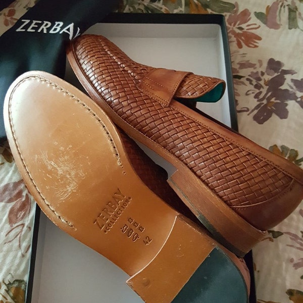 Zerbay Tolima Men's Bordeaux Opera Pumps Patent Leather Tuxedo Loafer ...