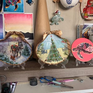 Decoupage Cocktail Napkins / Christmas Beach - Etsy