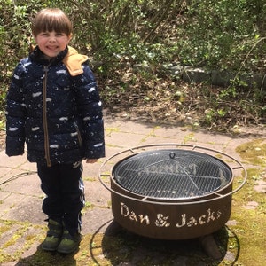 Custom Logo Fire Pit | Etsy