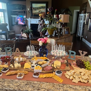 Fillable Letters Numbers Trays for Charcuteries Candies Sweets Baked ...