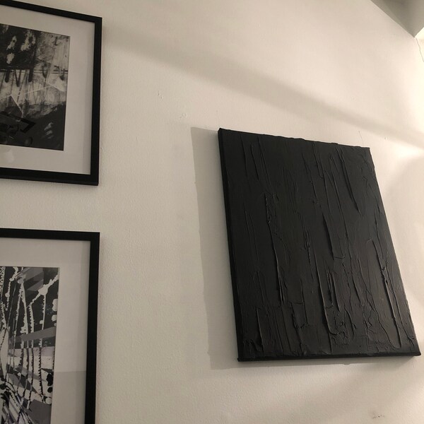 30x40 Large Textured Wall Art, Beige and White Textured Painting, Arches Plaster Art ...