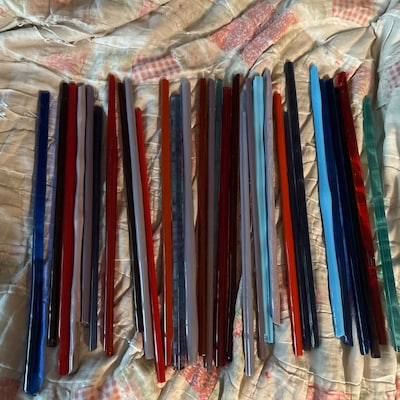1 Lb. Devardi Glass Rods Lampworking Glass Blowing COE 104 Sampler - Etsy