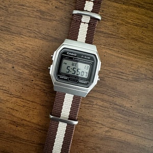 Custom Silver Casio World Time Watch With Color Screen Mod pick Your ...