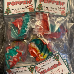 Mermaid Pop-it Party Favors assembled & Personalized - Etsy