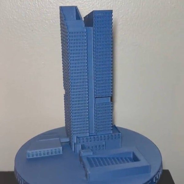 Cleveland Skyline 3D Model Desktop NEW 2024 Sherwin Williams World ...