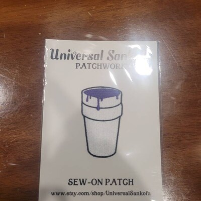 Double Cup Lean Drip Patch - Etsy