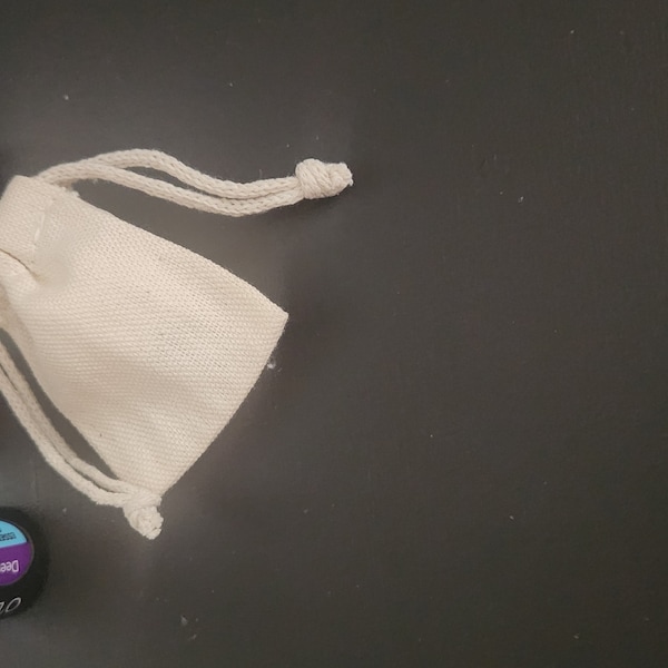 100% Cotton Canvas Muslin Bags, Reusable Double Drawstring Bags, Gift ...