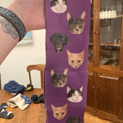 Custom Pet Socks Dog Socks Pup Socks Dog Lover Gift Cat - Etsy