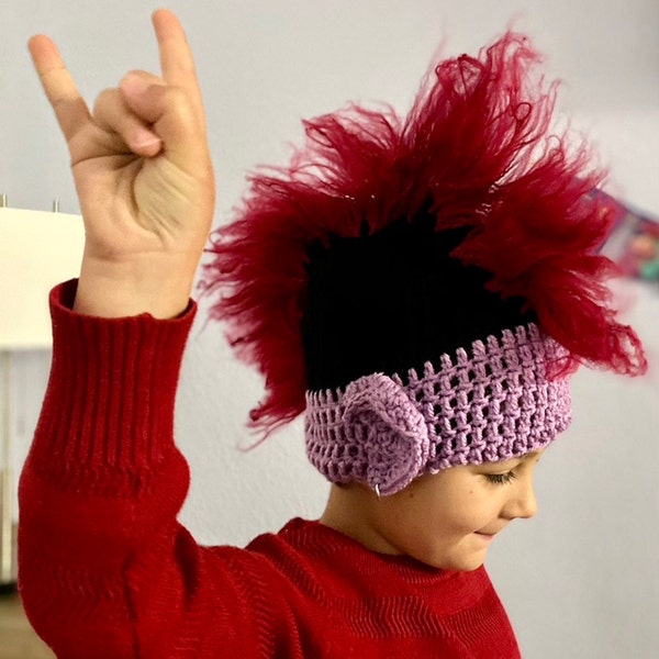 Handmade Barb Troll Hat (wig, Hat, Prop, Costume) - Etsy