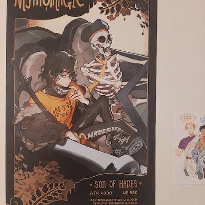 Percy Jackson Nico Di Angelo Mythomagic Art Print - Etsy