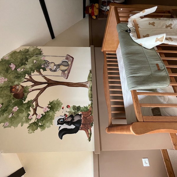 Bambi Wall Decal for Nursery, Bambi Wall Sticker, Bambi Wall Art for ...