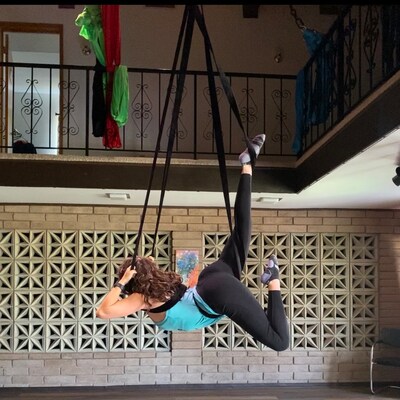 Hand Loop in Cotton for Aerial Acrobatics, Lyra Loop, Hoop Loop, Circus ...