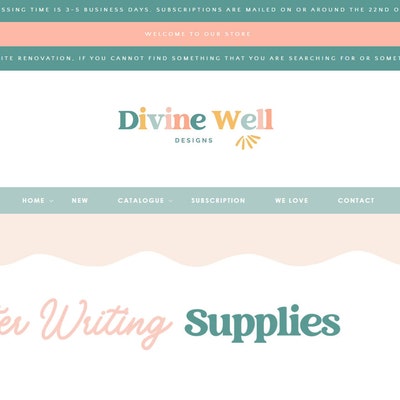 Etsy Banner Templates Canva Pastel Colorful Etsy Shop Bundle Etsy Store ...