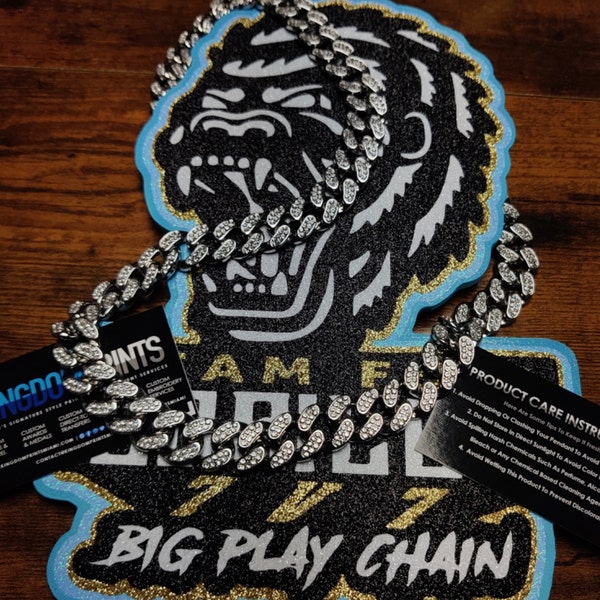 Customizable Medallion Champion Chain | Bling Chain Award | Turnover ...