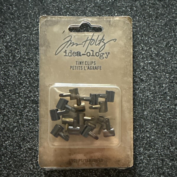 Itty-bitty Binder Clips | the World’s Smallest Binder Paper Clips | 10 ...