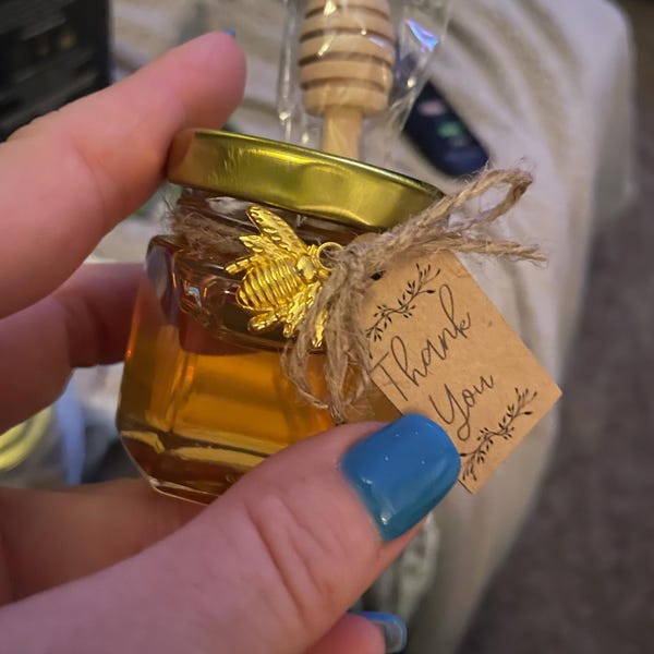 Mini Honey Jars, Custom Honey Favors, Personalized Honey, Honey Jar ...