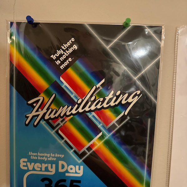 12" by 18" Neon Retro Liminal Pool Poster "what a Time to Be Alive" - Etsy