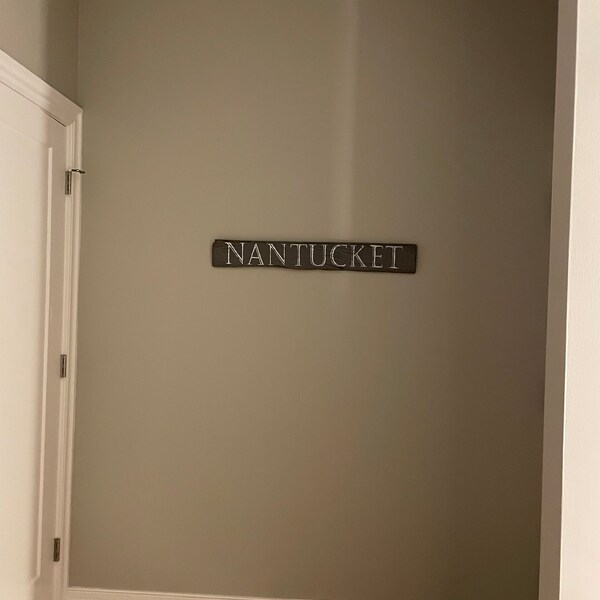 Nags Head, Outer Banks, NC Sign on Barn Wood - Unique - Handmade ...