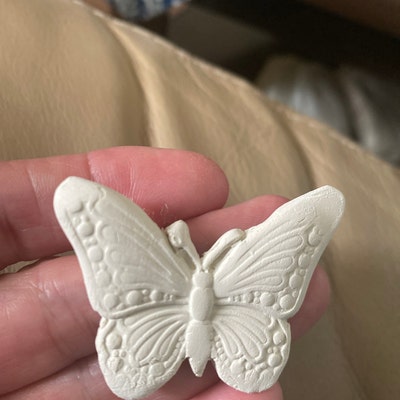 B1 Clay Sprig Mold Butterfly Pottery Press Mold Relief Mold or Sprig ...