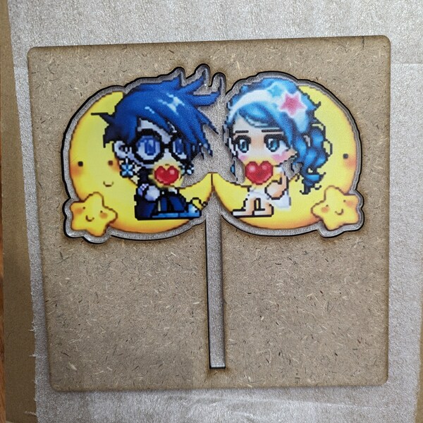 Custom Printed Cake Topper, Photo Cake Topper, Acrylic Cake Topper ...