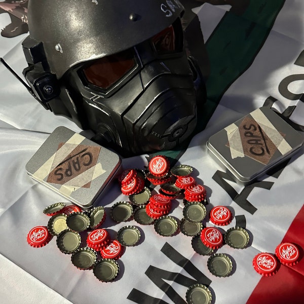 Un-official Handmade Fallout Cap Stash - With or Without Caps - Etsy