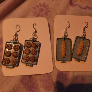 Cookie Earrings, Mother's Day Gift, Personalized Gift for Bakers ...