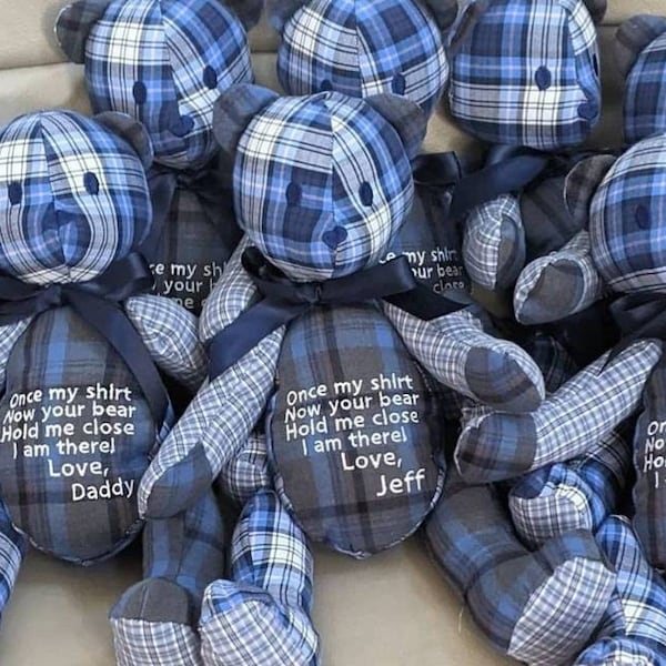 In the Hoop Jointed Teddy Bear (7x5) - (ITH) Machine Embroidery Design ...