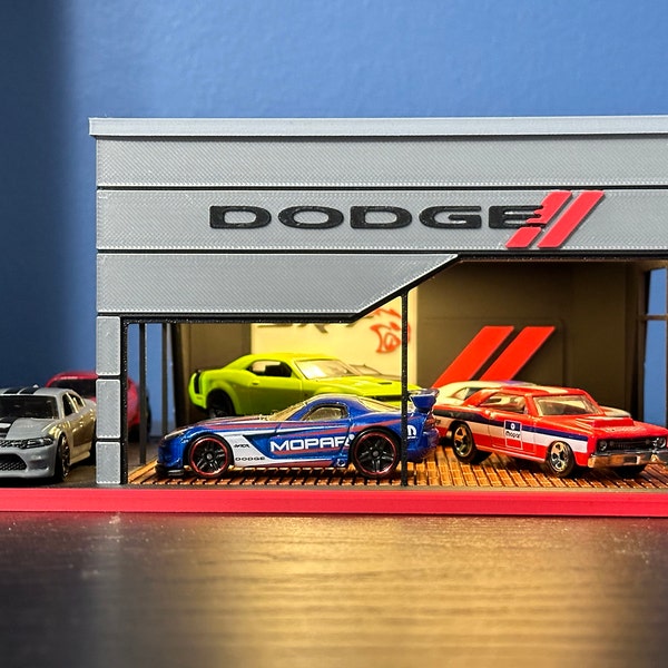 1/64 Model Cars Diorama Model Diecast - Car Wash Station! - 3D Printed ...