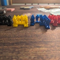 Multicolor Pillage Tokens for Blood Rage 9 Pieces Board Game ...