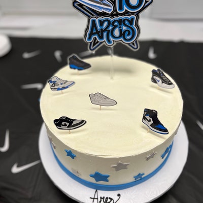 Premium Top Quality Jordan Sneaker/trainer Cake Topper 3D - Etsy