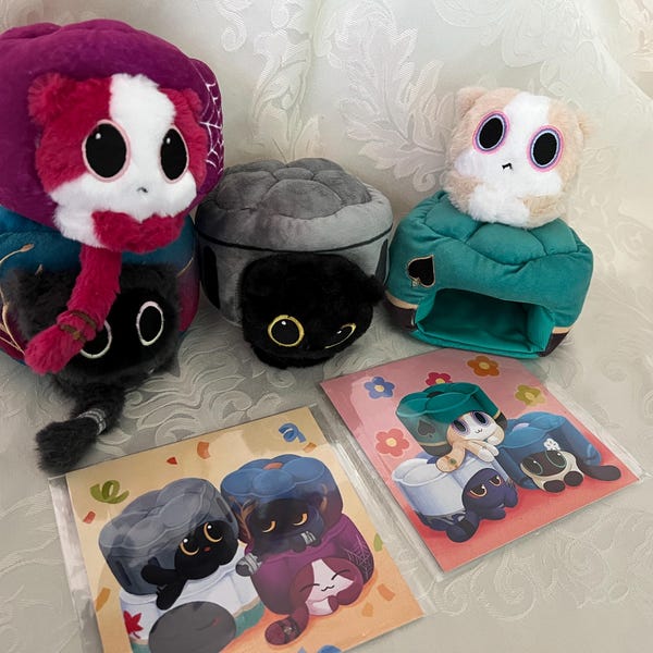 Genshin Impact Neko Box Kirara Plush Doll, Gift Idea - Etsy