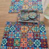 Mediterranean Style Placemats Placemats Set of 2, 4, 6 Placemats and ...