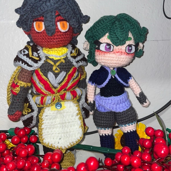 Friday Night Funkin Crochet Doll, FNF Boyfriend, FNF Crochet Doll ...