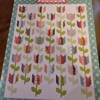 Ombre Flower Bouquet Quilt Pattern V and Co VC1263, Modern Quilt ...