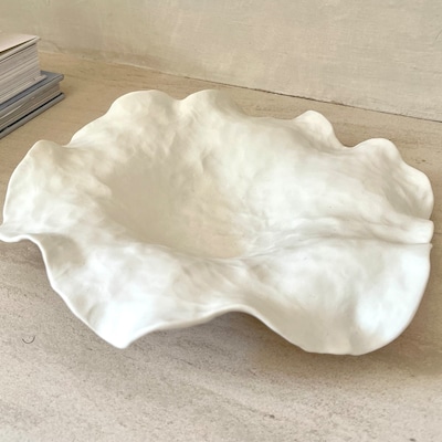 Porcelain Handmade Plate With Pinched Edge Jewellery Dish - Etsy