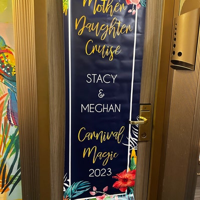 Custom Cruise Door Banner Decorations, Cruise Cabin Door Sign, Cruise ...