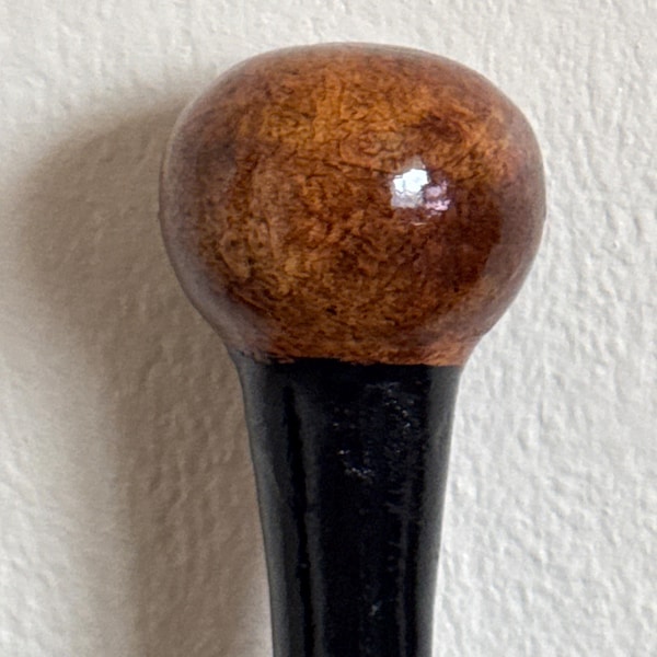 A Stout Irish Blackthorn Walking Stick With 3 Coats of Tung Oil ...