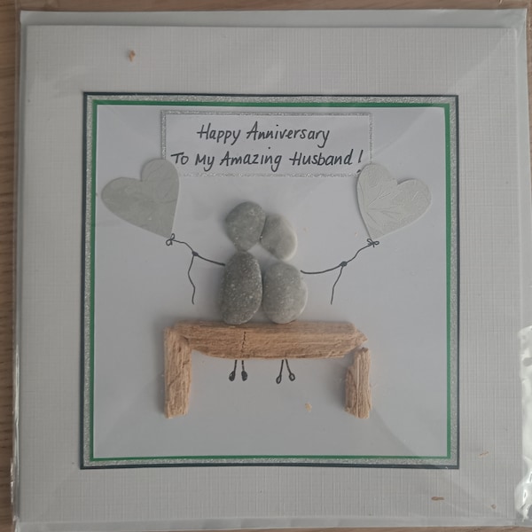 Personalised 'family' Pebble Art, Birthday, Christmas, Anniversary ...