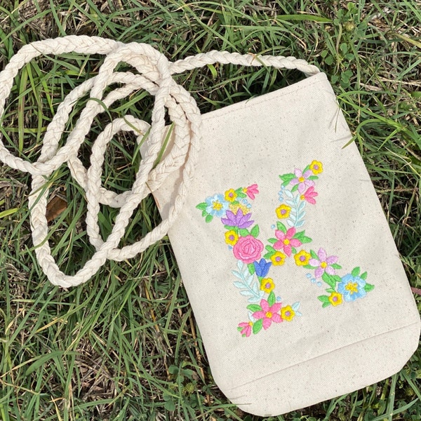 UPDATED! Floral Whole Entire Alphabet Garden Flag Monogram Liberty ...