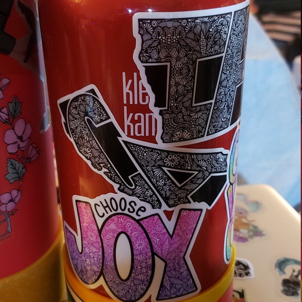 Joy Sticker WATERPROOF - Etsy