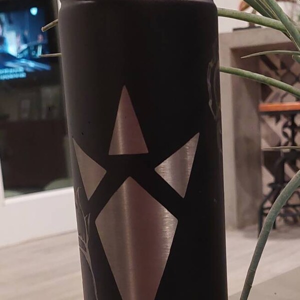 Princess and Hero - Laser Engraved Water Bottle - - Etsy