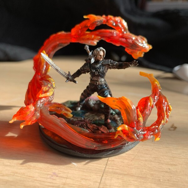 Witcher Miniature Slavic Mythology Clay Cyanide Dungeons and Dragons D ...