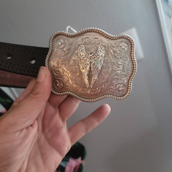 Angel Wings Belt Buckle, Guardian Angel, Biker Chick, Fairy Wings ...
