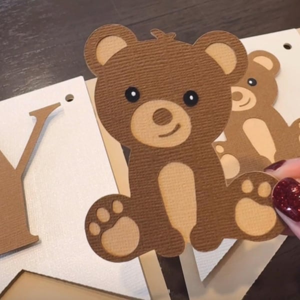 Teddy Bear SVG Cricut,baby Bear Svg,woodland Animals,layered,dxf,teddy ...